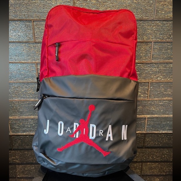 Jordan | Bags | New Nike Air Jordan Backpack 5 Tablet Laptop Bag Red ...